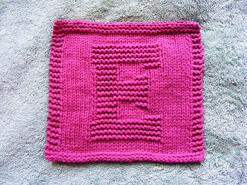 Ravelry: E Cloth pattern by Rhonda White