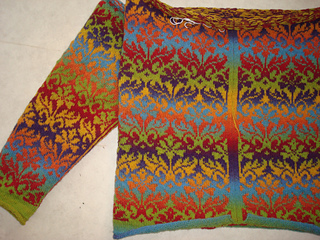 Ravelry: EvaL8's Kauni Damask