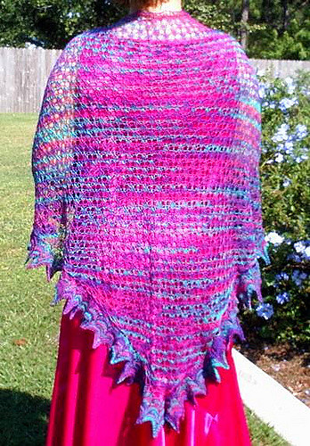 Ravelry: Claire Lace Shawl pattern by Yvonne Mendelson