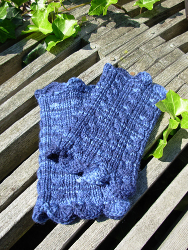 Ravelry: Knit Cuffs with a Cable Twist pattern by Deborah Pulliam