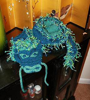 Ravelry: Chinese Luck Dragon Scarf pattern by Sarah Chilson