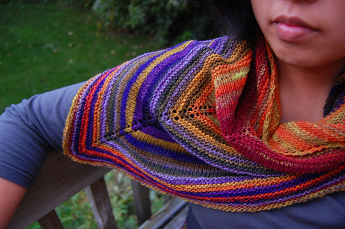 Ravelry: Simple Yet Effective Shawl (fingering weight) pattern by Laura ...