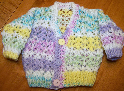 Ravelry: Hand Knit Cardigan pattern by Denny Kelly