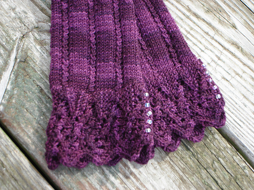 Ravelry: Long Long Lacy Gloves pattern by Lois Young