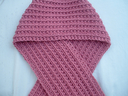 Ravelry: Easiest Farrow Rib Scarf pattern by Diana Troldahl