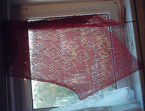 Ravelry: India Stole pattern by Sylvie Beez