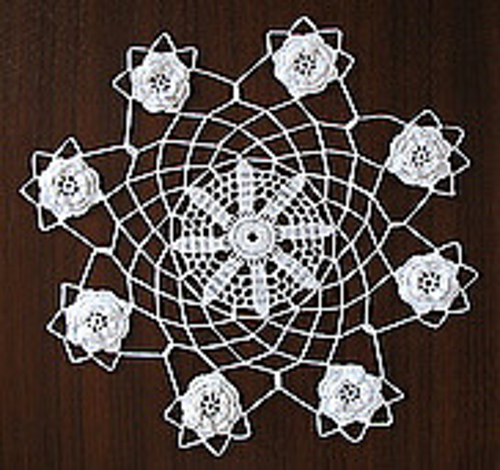Ravelry: Rose Doily pattern by Michelle Starkie