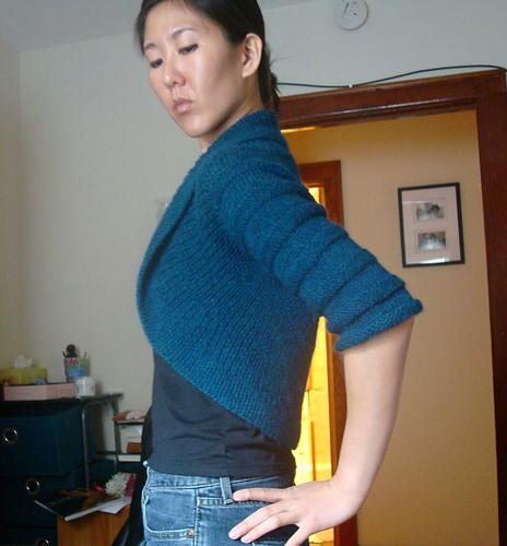 Ravelry: Textured Circle Shrug pattern by Stefanie Japel