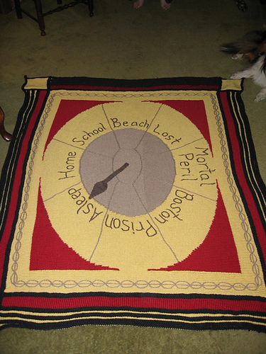 Ravelry: Clock Blanket pattern by Andi Smith