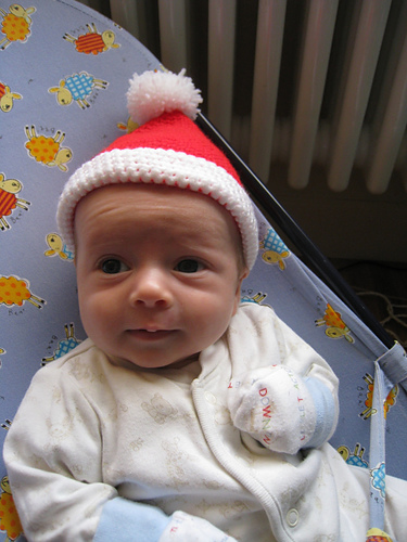 Ravelry: Baby Santa Hat pattern by Jessica Felton