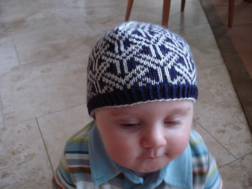 Ravelry: Necker Cube Hat pattern by Claire Nordlow