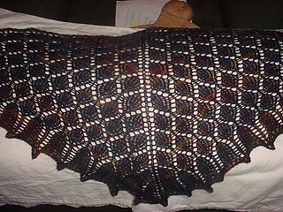 Ravelry: ChristinaLH's Forest Canopy Shawl