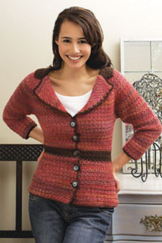 Ravelry: February Riding Jacket pattern by Sarah Barbour