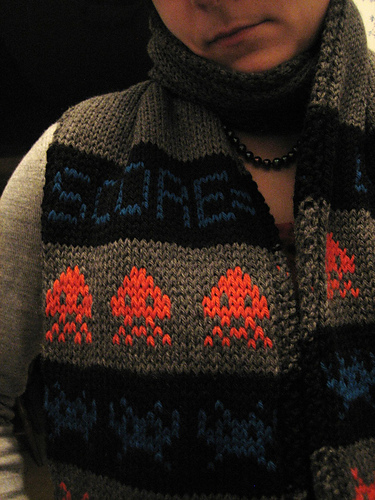 Ravelry: Space Invaders Charts pattern by Jennifer Wang