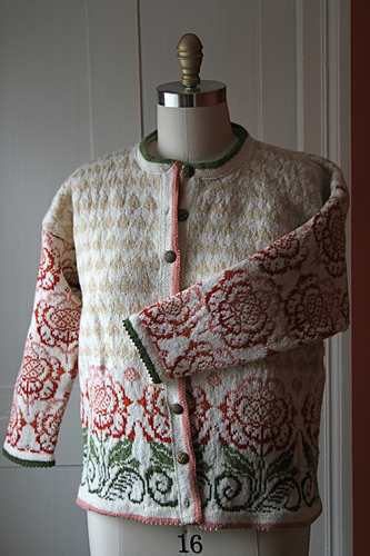 Ravelry: Peony Cardigan pattern by Solveig Hisdal
