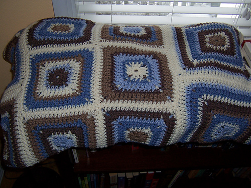 Ravelry: Deco Blocks Blanket pattern by Bernat Design Studio