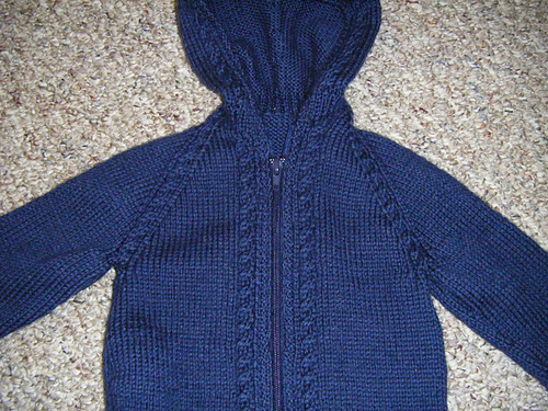 Ravelry: Hooded Baby Jacket pattern by Evie Rosen