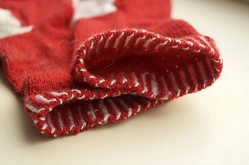 Ravelry: Red Sox Socks pattern by Jennifer Wendell