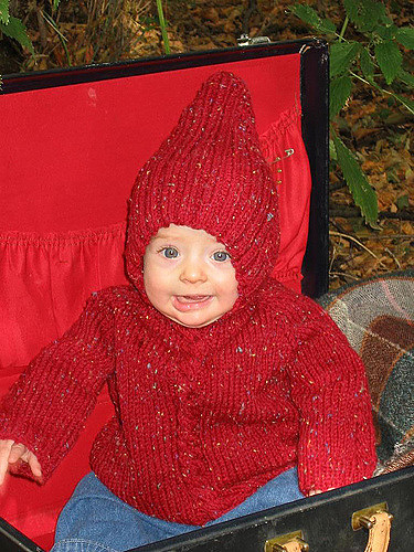 Ravelry: Zip up a Baby Sweater pattern by Marge Webster