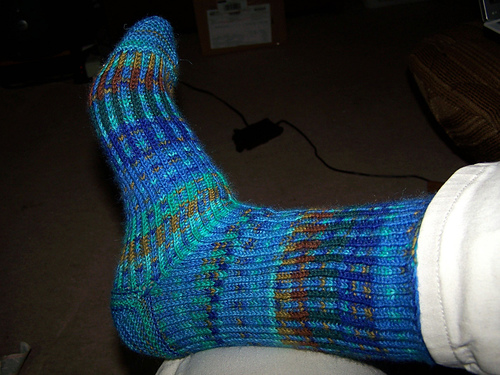 Ravelry: Pinwheel Socks pattern by Elise Duvekot