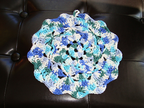 Ravelry: Doily Dish Cloth pattern by Lily Sugar'n Cream and Bernat ...
