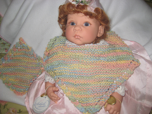 Ravelry: Pullover Baby Bib and Washcloth pattern by Mickey Turner