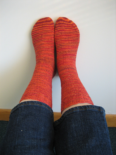 Ravelry: 56 stitch 56 row sock pattern by Nancy T. McGlynn