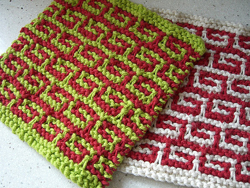 Ravelry: Greek Key Cloth pattern by Renee M