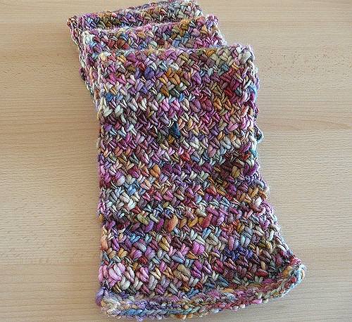 Ravelry: Cross-Stitch Scarf pattern by Margaret Halas