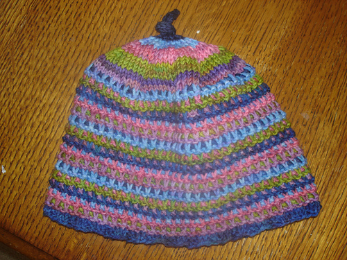 Ravelry: Adult Slip Stitch Hat pattern by Carri Hammett
