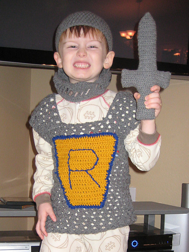 Ravelry: Knight Costume pattern by Jennifer Rosenfeld