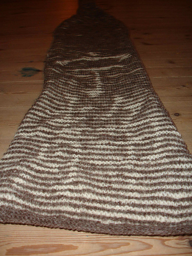 Ravelry: Serenity Illusion Scarf pattern by Erica Potter