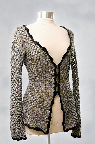 Ravelry: Openwork Sweater pattern by Kristen Weddle