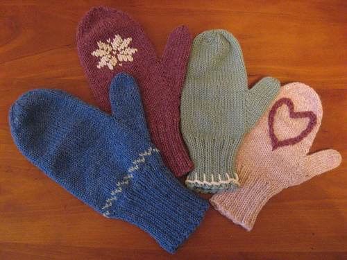 Ravelry: Embellished Mittens pattern by Cynthia Gilbertson