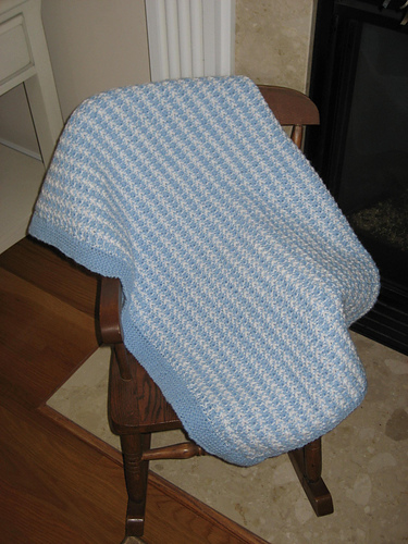 Ravelry: Baby Blue Blanket pattern by Jeannine LaRoche