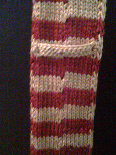 Ravelry: Retro Knit and Striped Tie pattern by Kimberly Kwon