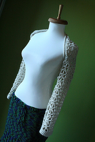 Ravelry: Chunky Alpaca Shrug pattern by Amy Swenson