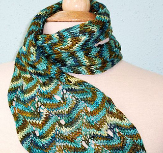 scroll stitch knitting