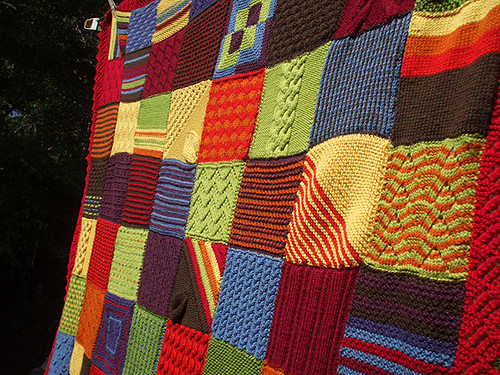 Ravelry: 200 Knitted Blocks Throw pattern by Jan Eaton