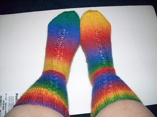 Ravelry: EYE Socks pattern by KyleAnn Williams