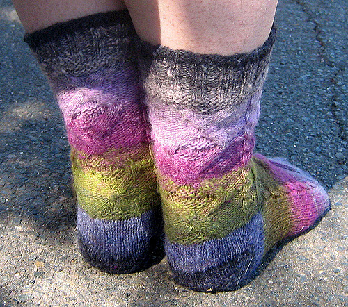 Ravelry: Comfy Socks pattern by Lisa Reeve