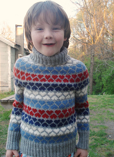Ravelry: i heart you pattern by Mandy Powers