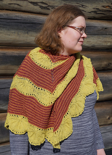 Ravelry: Baobab shawl pattern by Niina Risulainen
