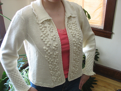Ravelry: #03 Bobble Cardigan pattern by Lisa Buccellato