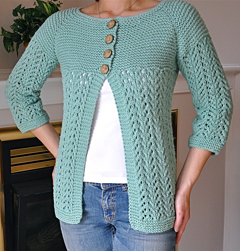 Ravelry: hapichick's Spring February Lady Sweater