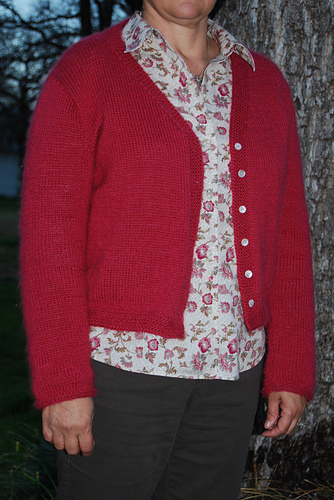 Ravelry: V-Neck Cardigan (Simple Version) pattern by Louisa Harding