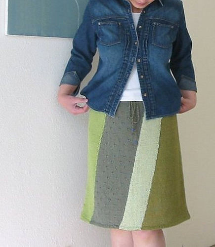Ravelry: Green Field Skirt pattern by yellowcosmo