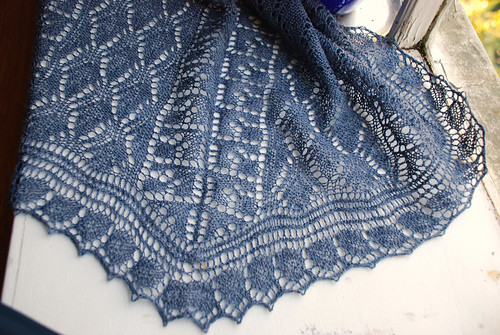 Ravelry: Berry Blue-tiful Summer Stole S2022 pattern by Joan Schrouder
