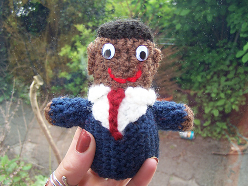 Ravelry: Barack Obama Finger Puppet pattern by Lion Brand Yarn