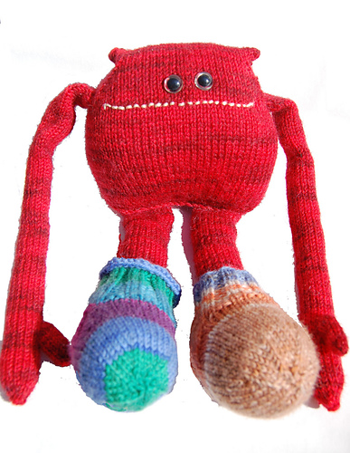 Ravelry: Sock Monster pattern by Heather Sebastian
